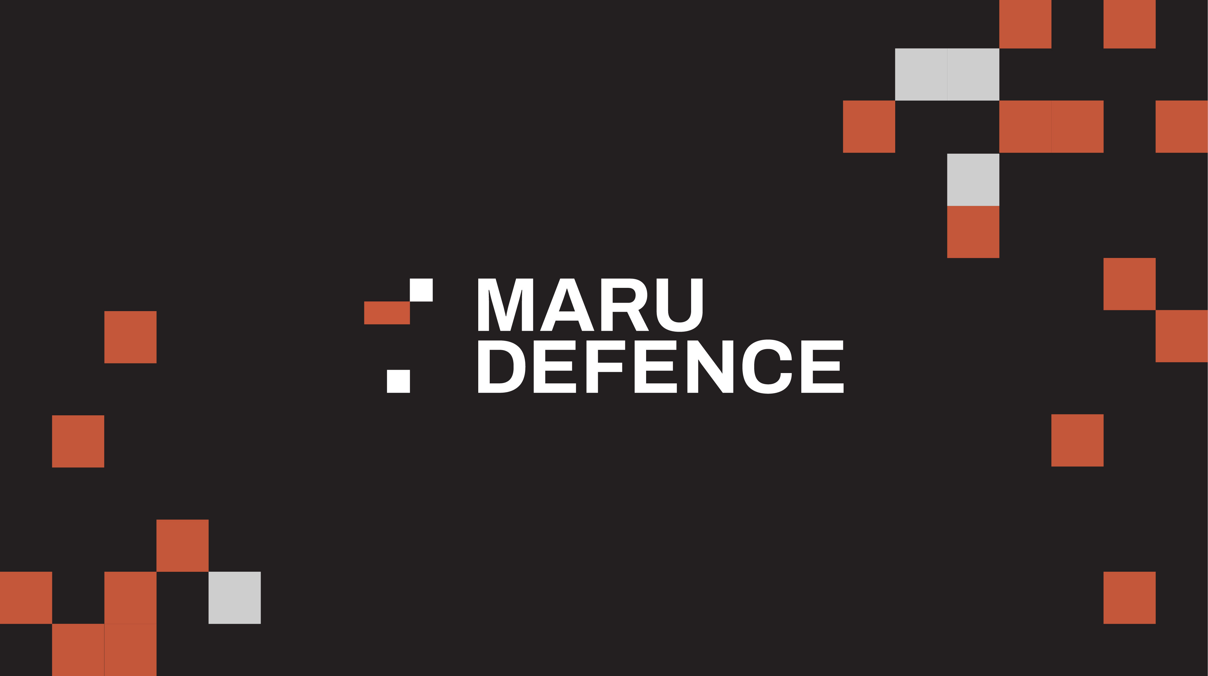 MARU Defence I Brand identity for inventive security | Velvet